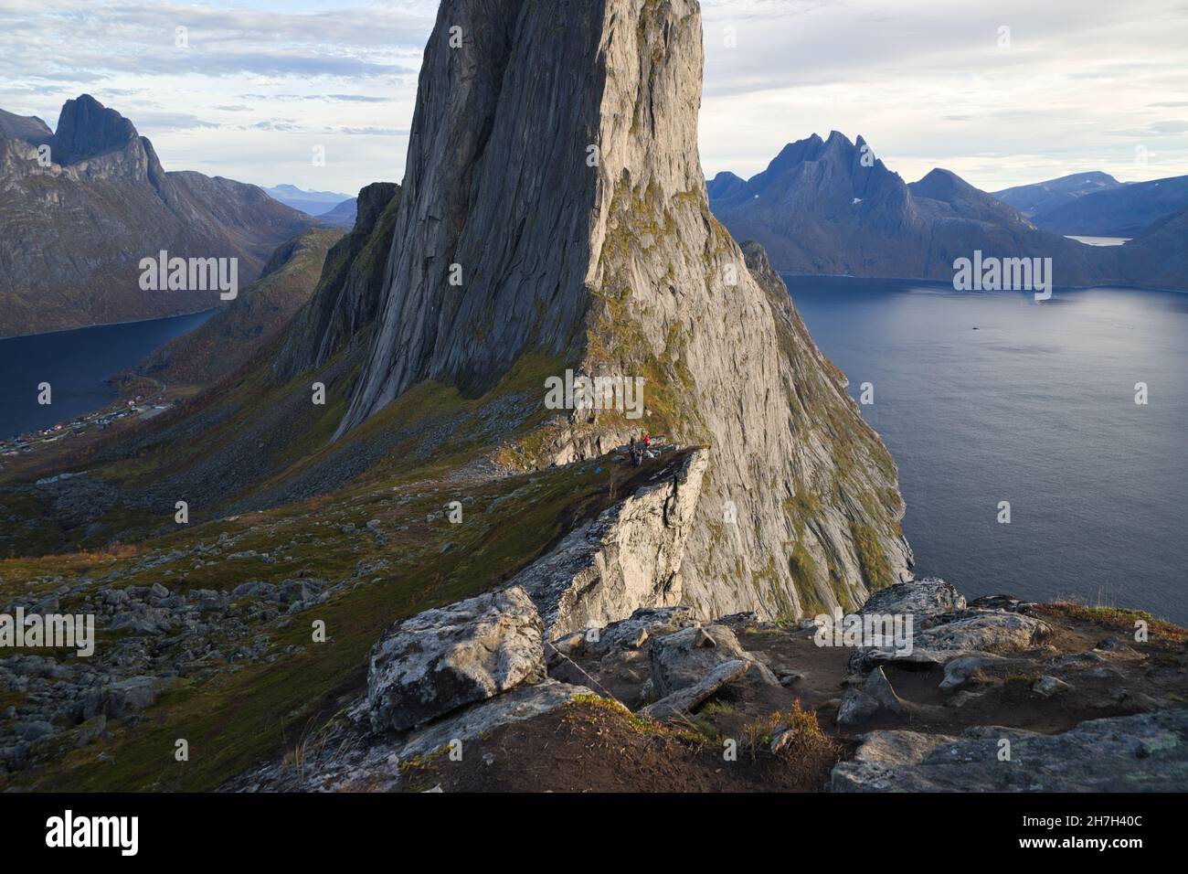 Segla mountain, Senja island, Troms, Norway Stock Photo - Alamy