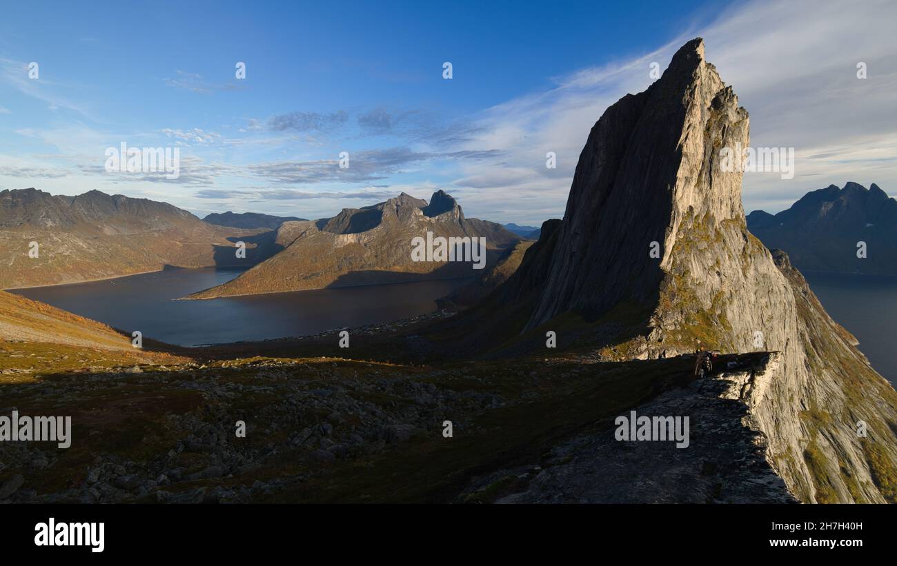 Segla mountain, Senja island, Troms, Norway Stock Photo - Alamy