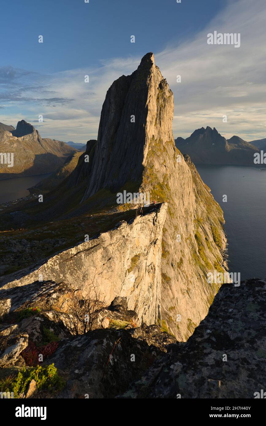 Segla mountain, Senja island, Troms, Norway Stock Photo - Alamy