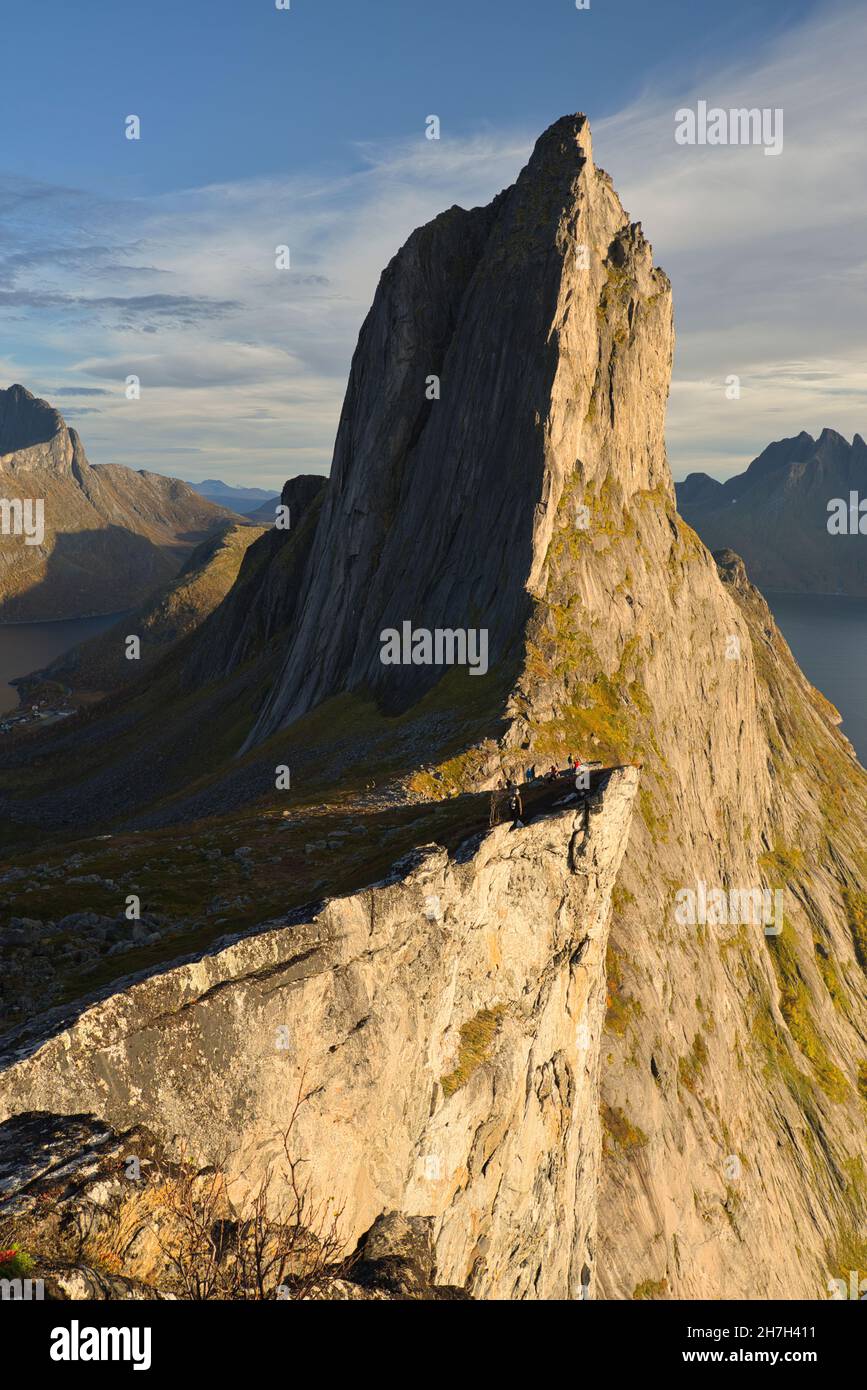 Segla mountain, Senja island, Troms, Norway Stock Photo - Alamy
