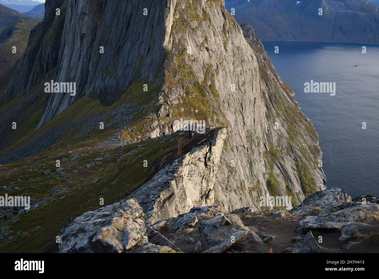 Segla mountain, Senja island, Troms, Norwway Stock Photo - Alamy