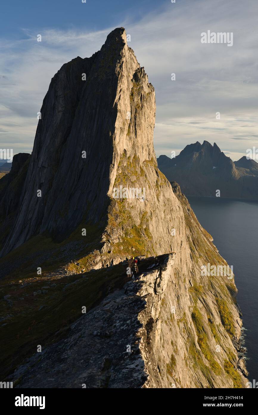 Segla mountain, Senja island, Troms, Norway Stock Photo - Alamy