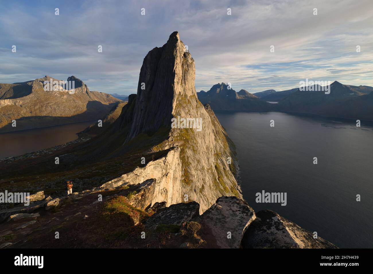 Segla mountain, Senja island, Troms, Norway Stock Photo - Alamy
