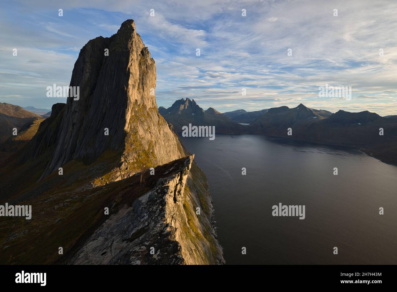 Segla mountain, Senja island, Troms, Norway Stock Photo - Alamy