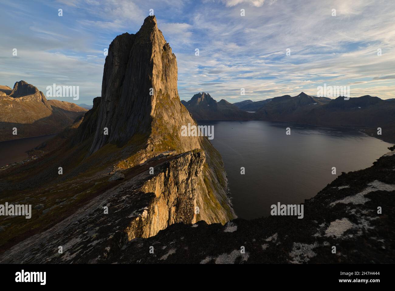Segla mountain, Senja island, Troms, Norway Stock Photo - Alamy