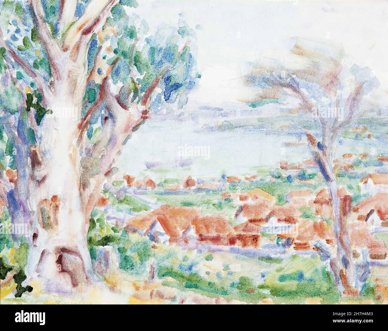 John Peter Russell - Bay of Roses - Sydney Stock Photo - Alamy