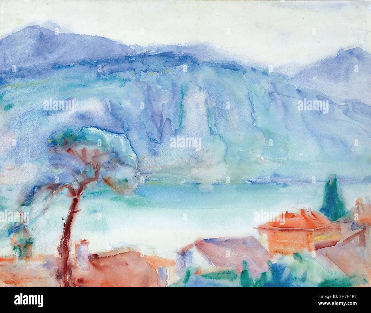 John Peter Russell - Orta - 1910 Stock Photo - Alamy