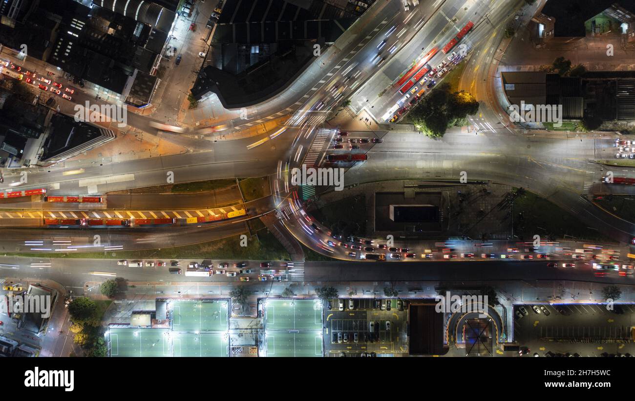 Bogota colombia aerial view highway hi-res stock photography and images ...