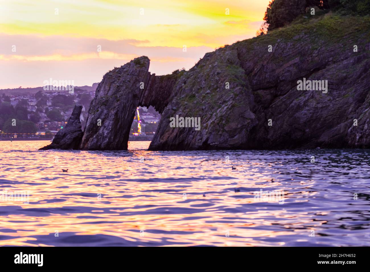 torquay,s London bridge Stock Photo - Alamy