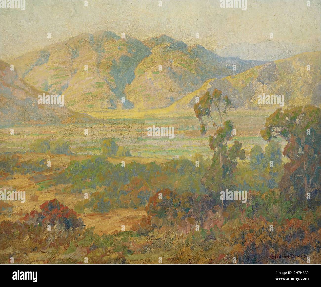 Maurice Braun - Desert Panorama Stock Photo - Alamy