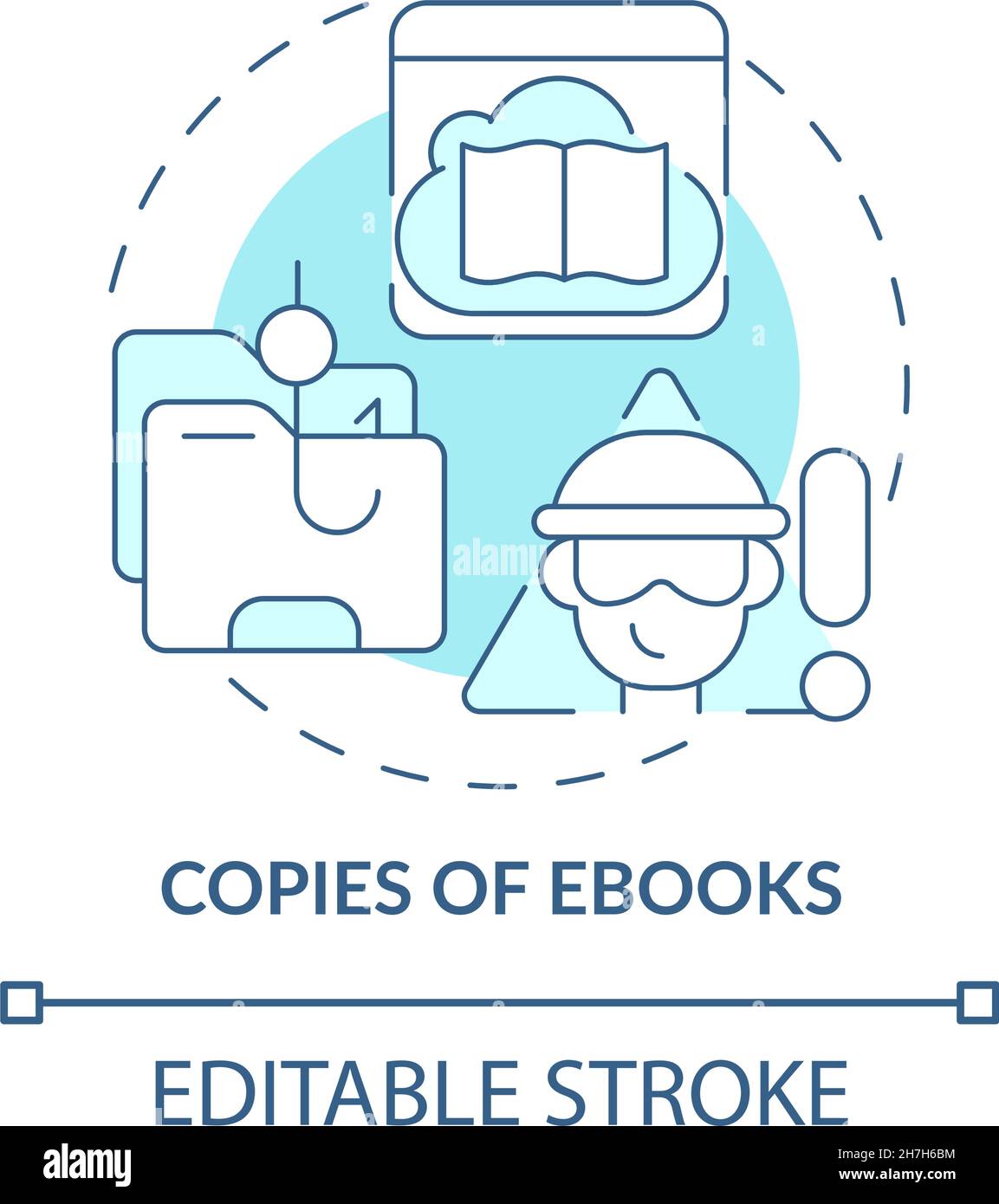 Pirated copy Stock Vector Images - Alamy