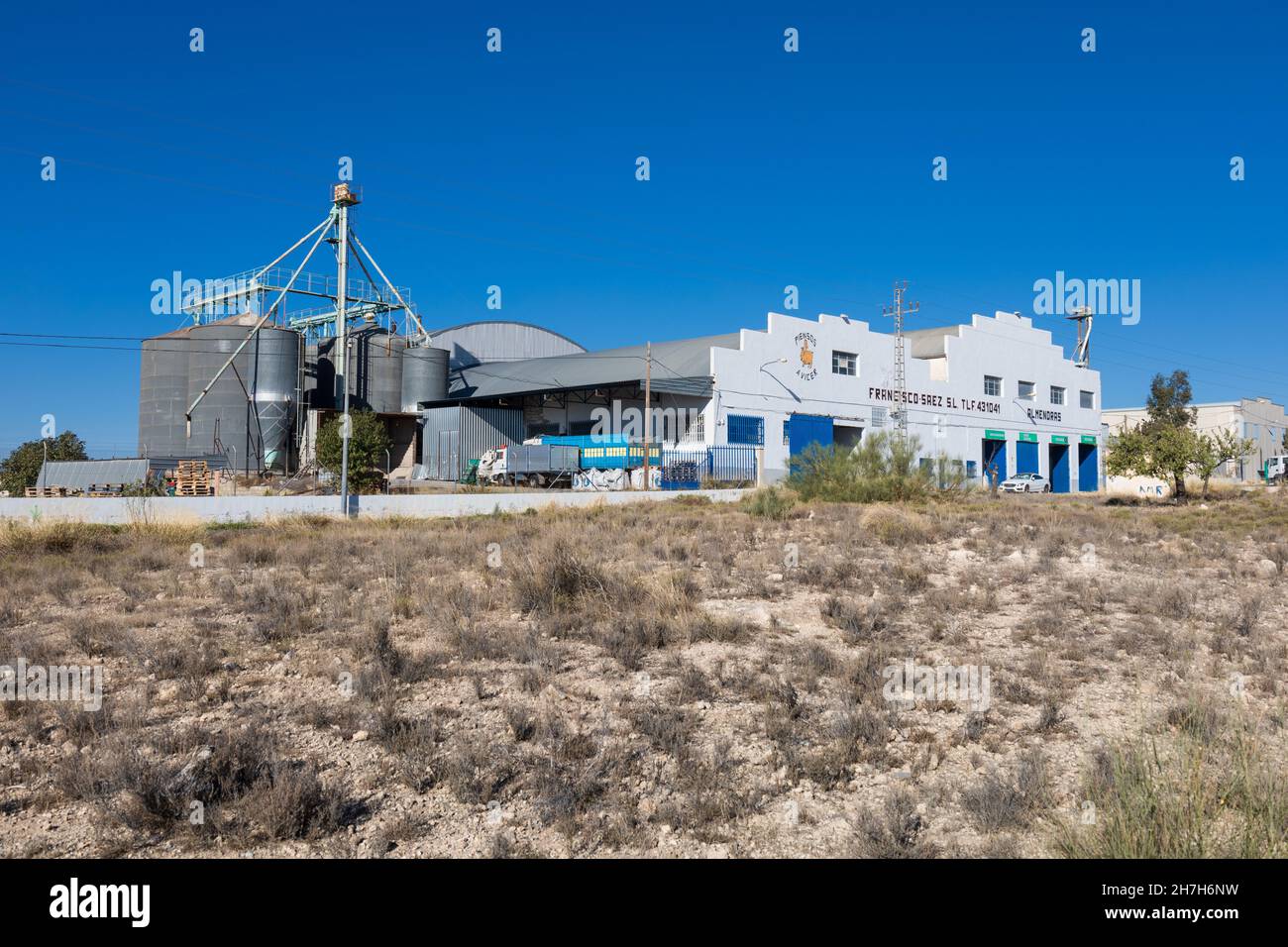 Almond Processing Plant in Albox Andalucía Spain for the Production of ...