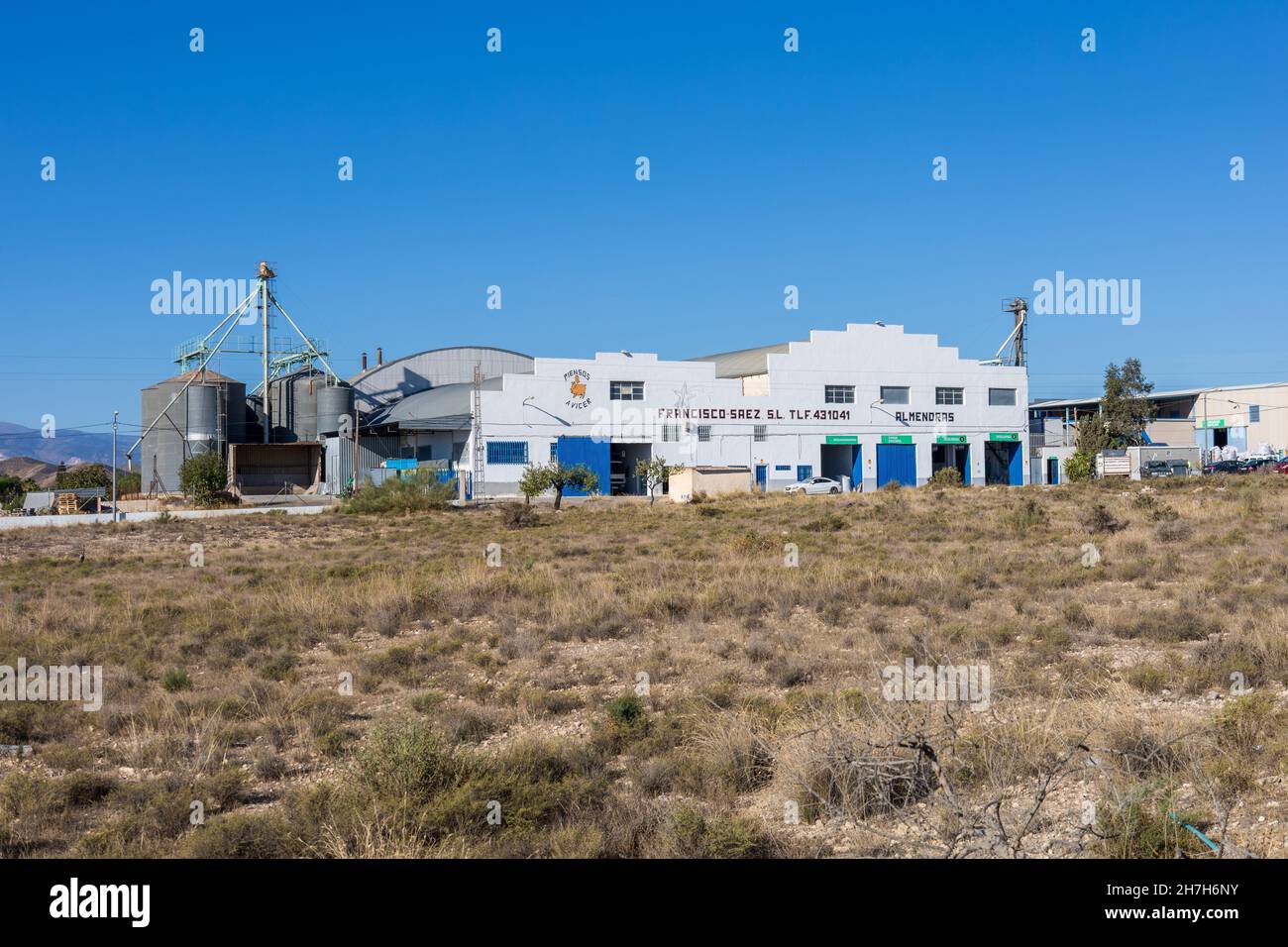 Almond Processing Plant in Albox Andalucía Spain for the Production of ...