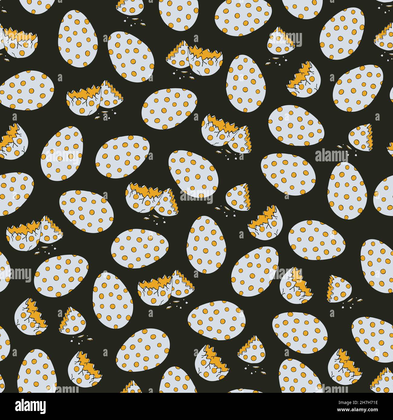 Broken Egg Shell Art