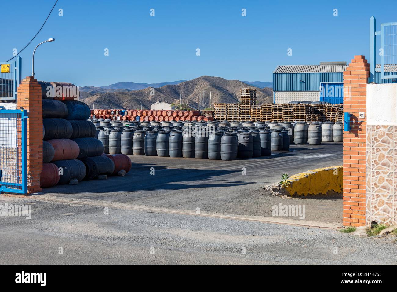 Olive Processing Plant in Albox Andalucía Spain for the Production of ...
