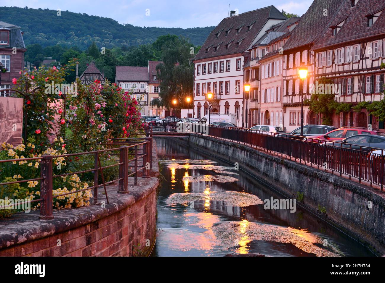 In Wissembourg, Alsace, France Stock Photo - Alamy