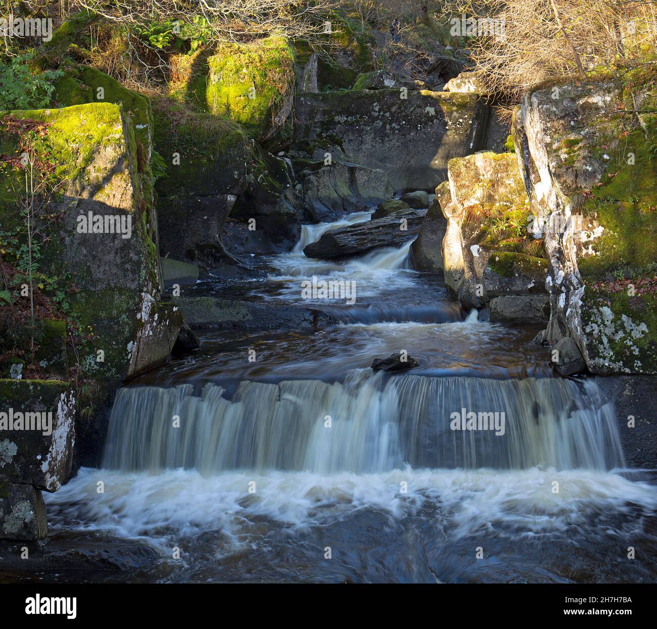 Waterfall callander trossachs hi-res stock photography and images - Alamy