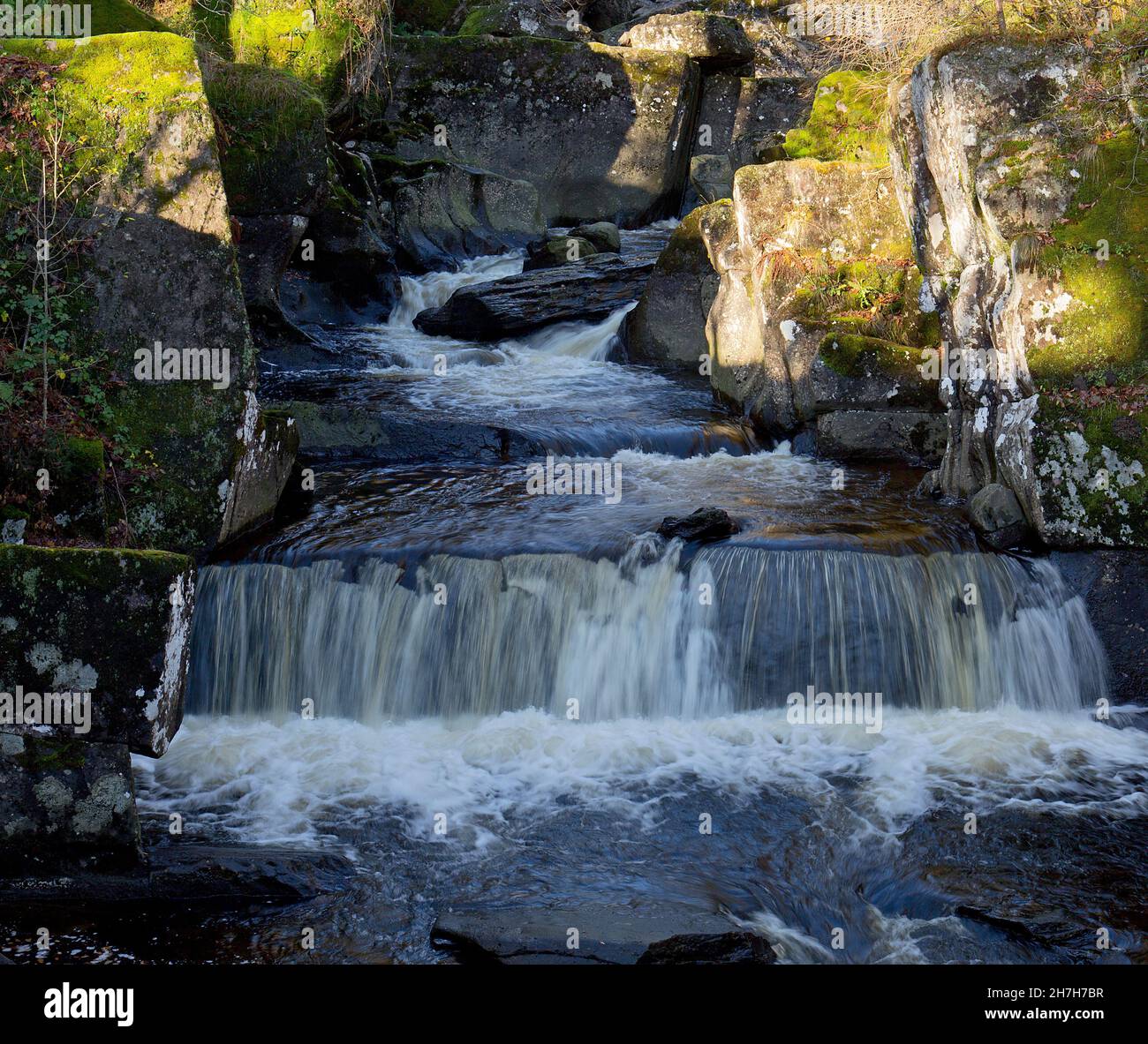 Waterfall callander trossachs hi-res stock photography and images - Alamy