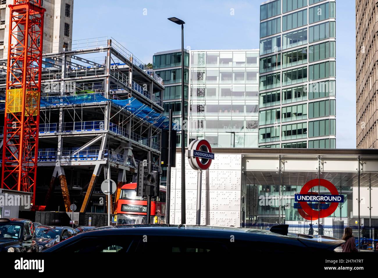 Victoria Westminster London England UK, November 7 2021, Redevelpment ...