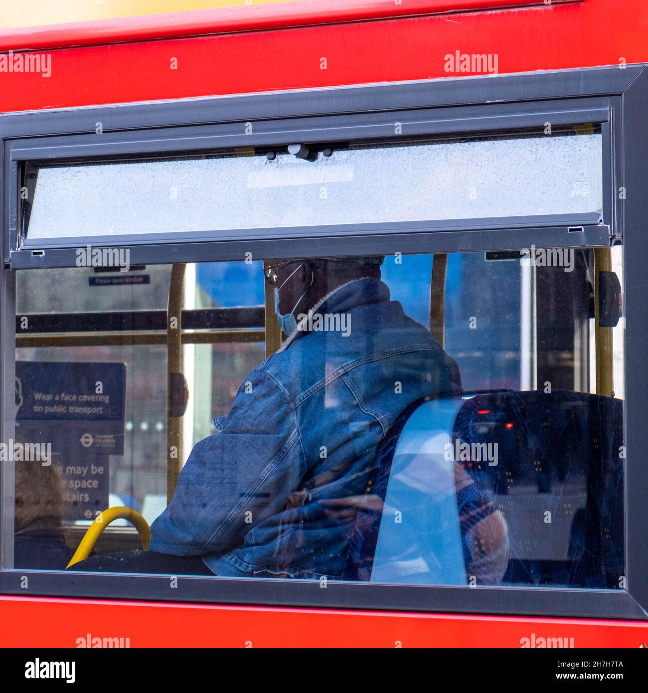 Person sitting too close on bus hi-res stock photography and images - Alamy