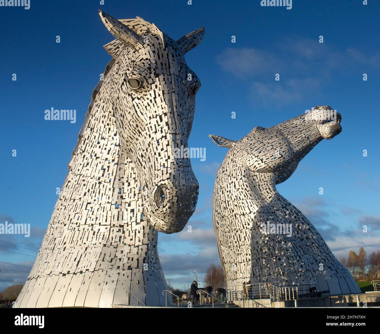 The Kelpies atThe Helix, Falkirk, Scotland Stock Photo - Alamy