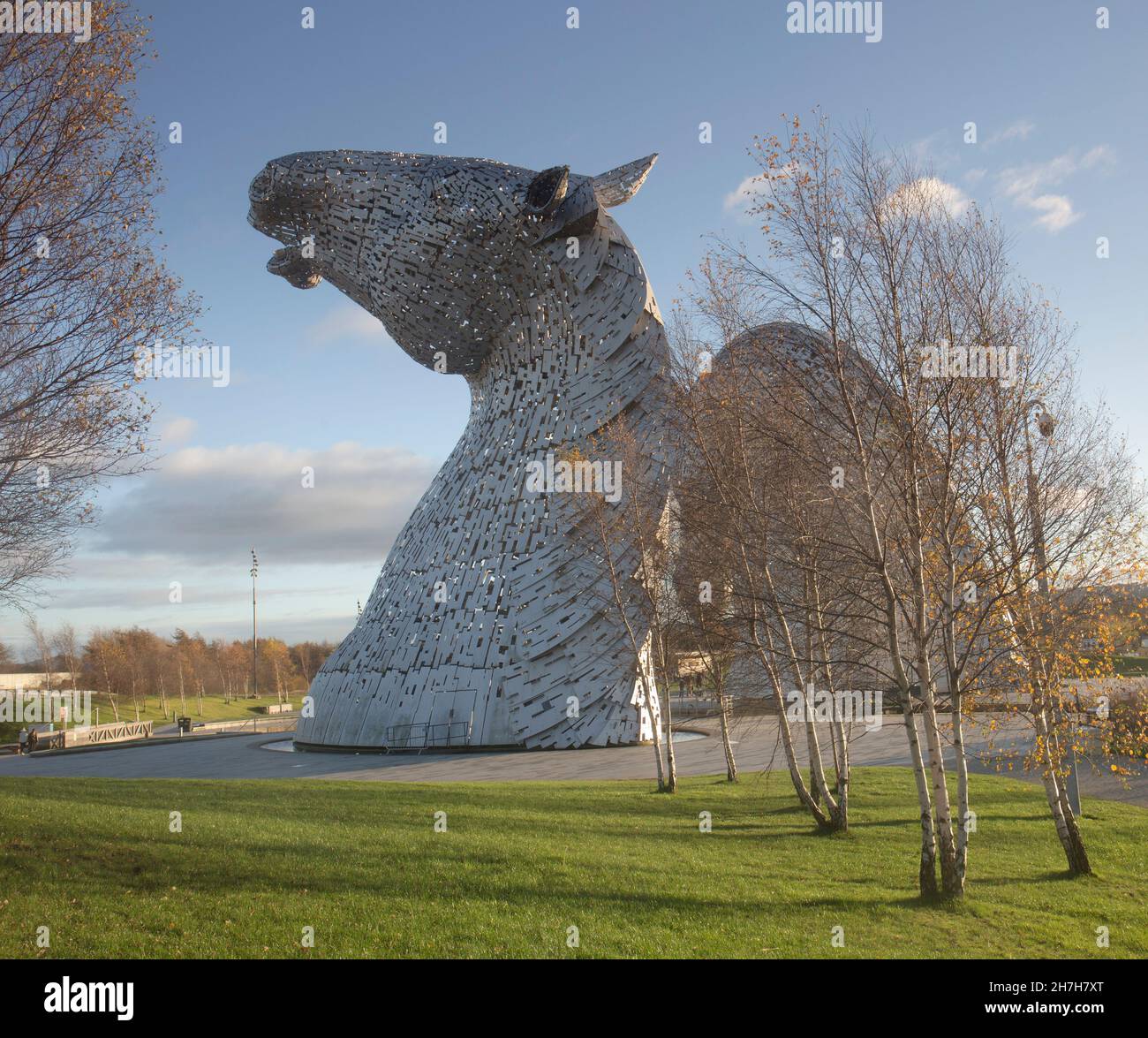 The Kelpies atThe Helix, Falkirk, Scotland Stock Photo - Alamy