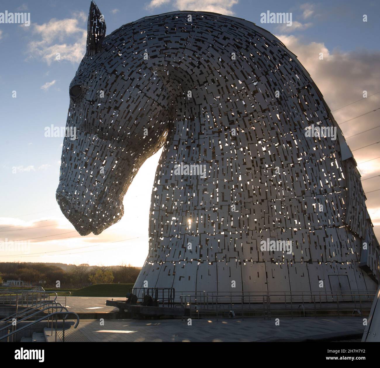 The Kelpies atThe Helix, Falkirk, Scotland Stock Photo - Alamy