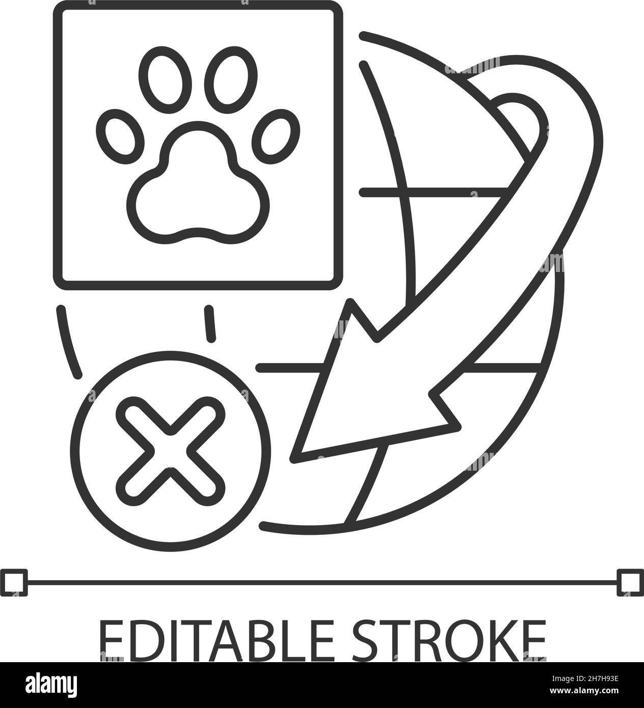 Live animals cargo Stock Vector Images - Alamy