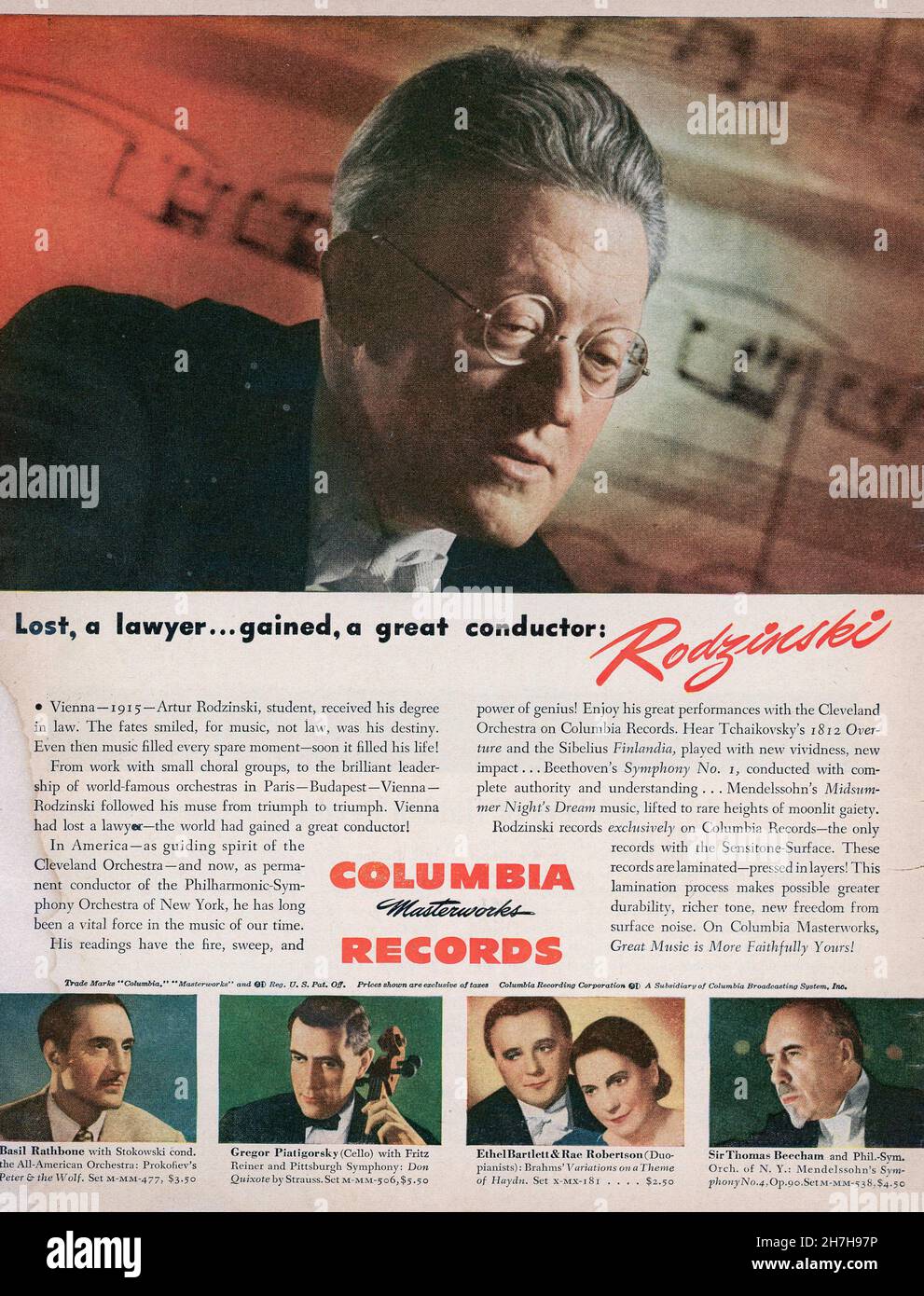 8 May 1944 Newsweek Magazine Advertising, USA Stock Photo - Alamy
