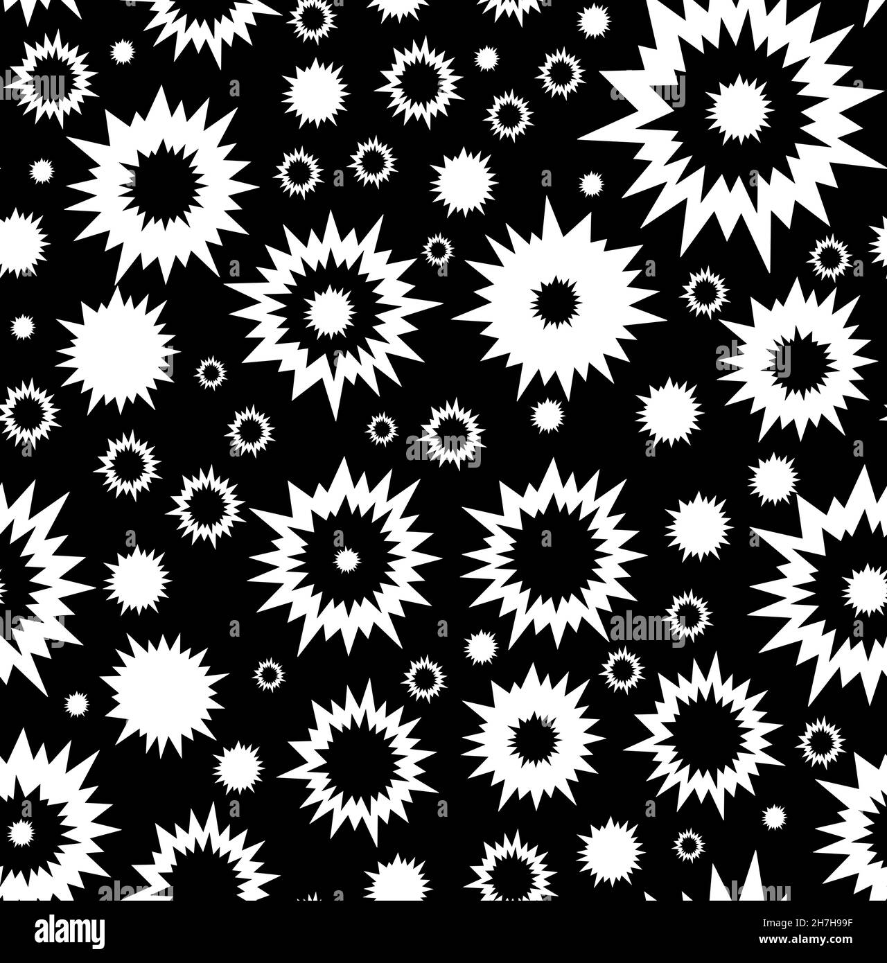 Christmas bang explosion background seamless repeating tile festive ...