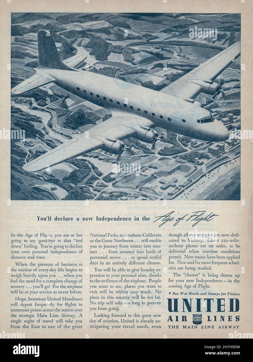 8 May 1944 Newsweek Magazine Advertising, USA Stock Photo - Alamy