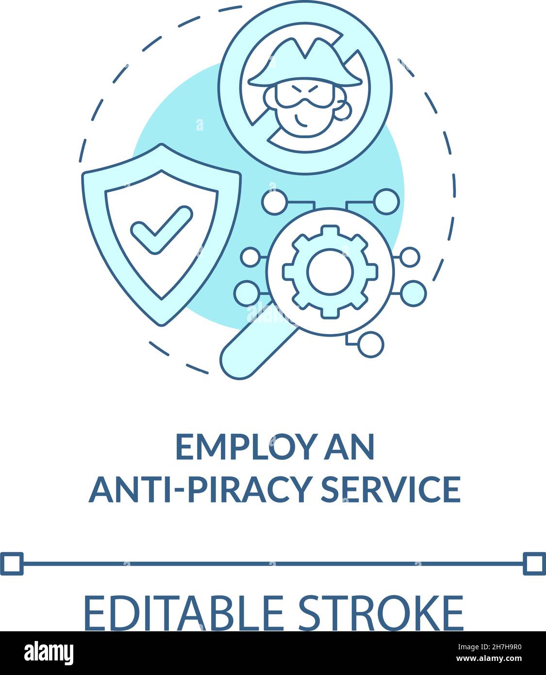 Anti piracy logo hi-res stock photography and images - Alamy