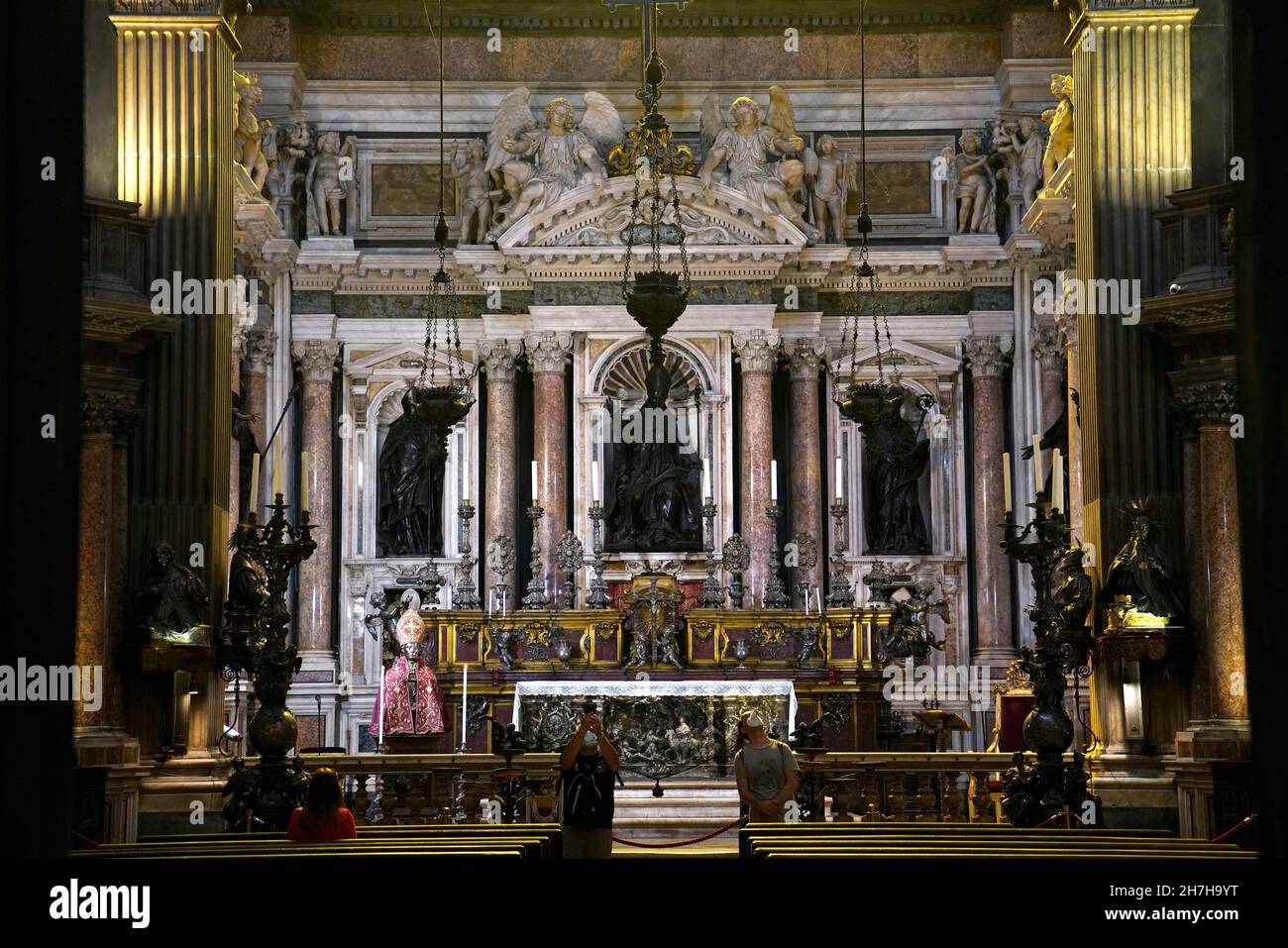 Naples Cathedral, Cathedral of the Assumption, Napoli, Campania, Italy ...