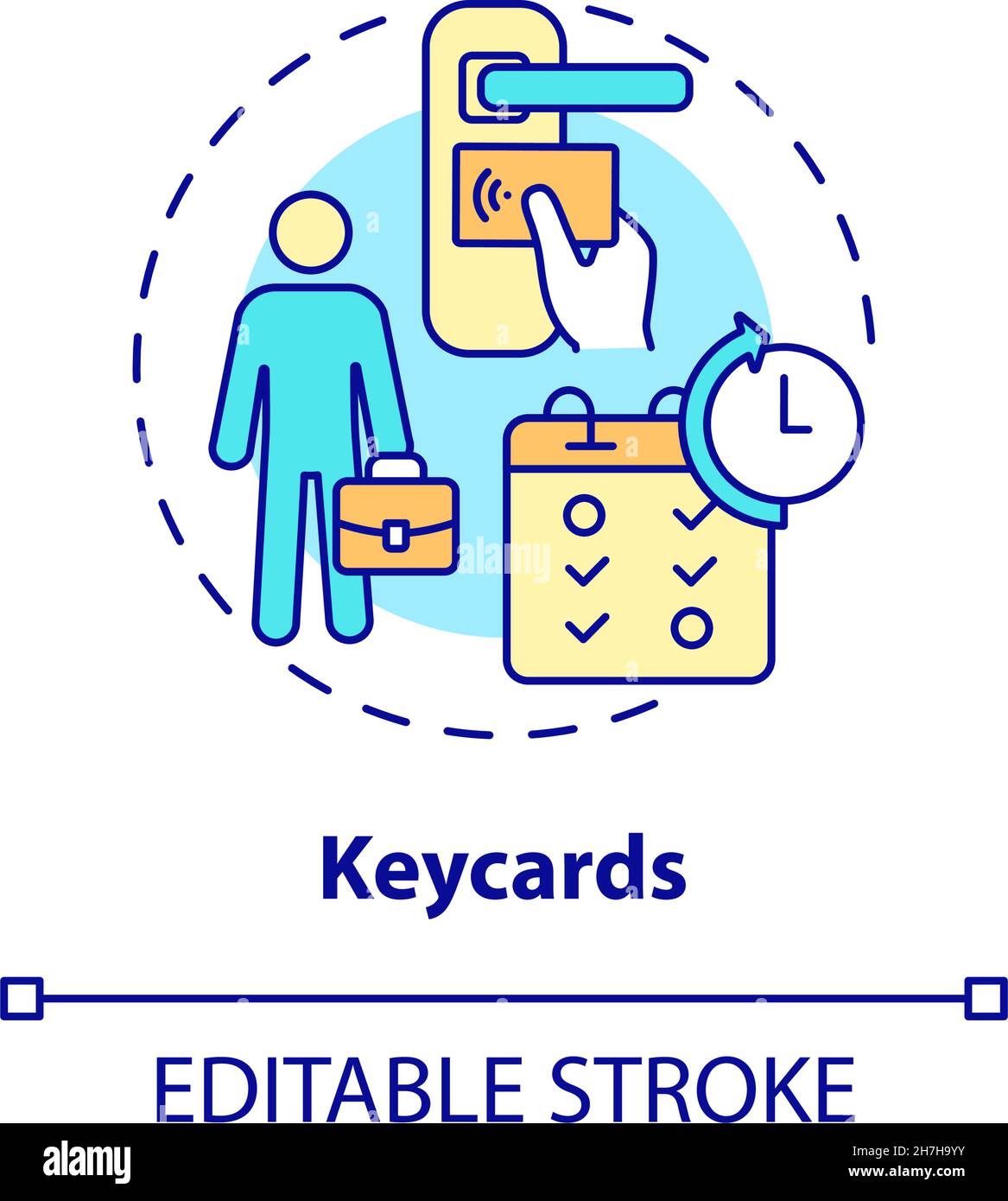 Keycard reader Stock Vector Images - Alamy