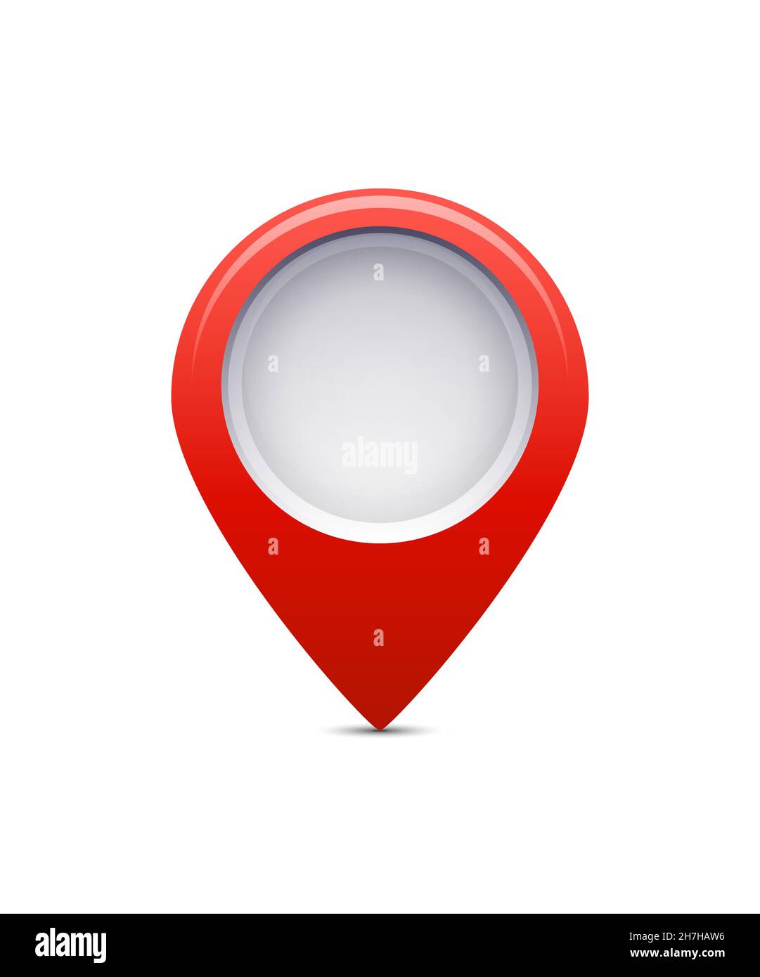 Isometric pin icon on the navigation map for positioning Stock Vector ...