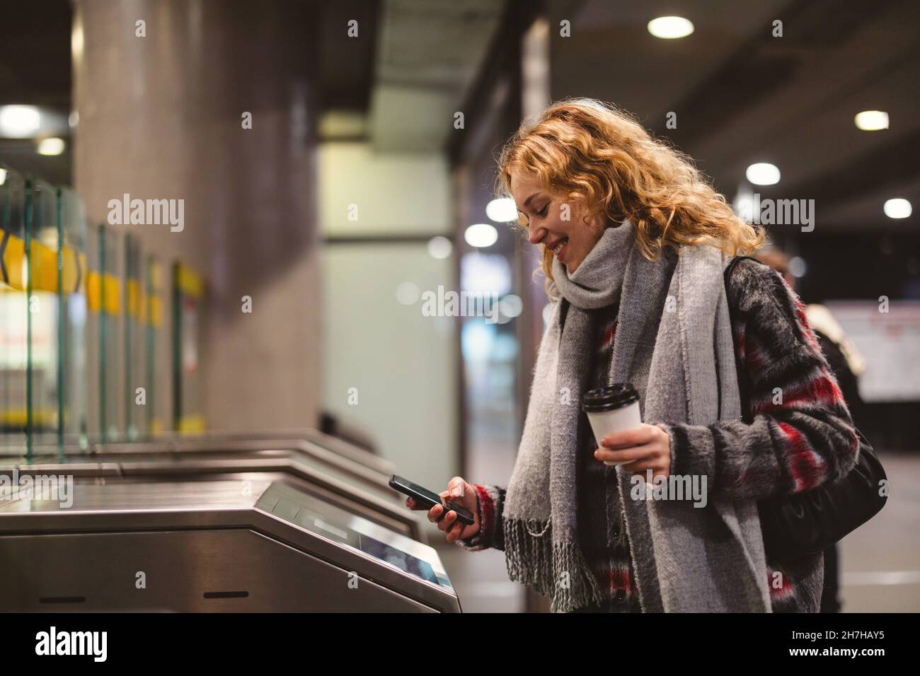 Out of the metro gate hi-res stock photography and images - Alamy