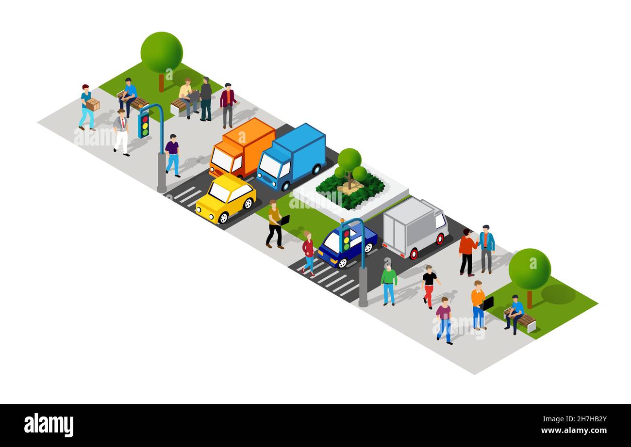 Stylish city car Cut Out Stock Images & Pictures - Alamy