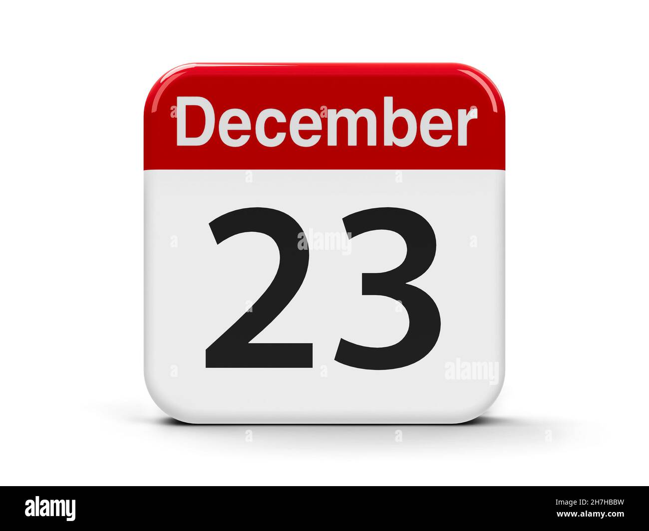 December calendar 23 hi-res stock photography and images - Alamy