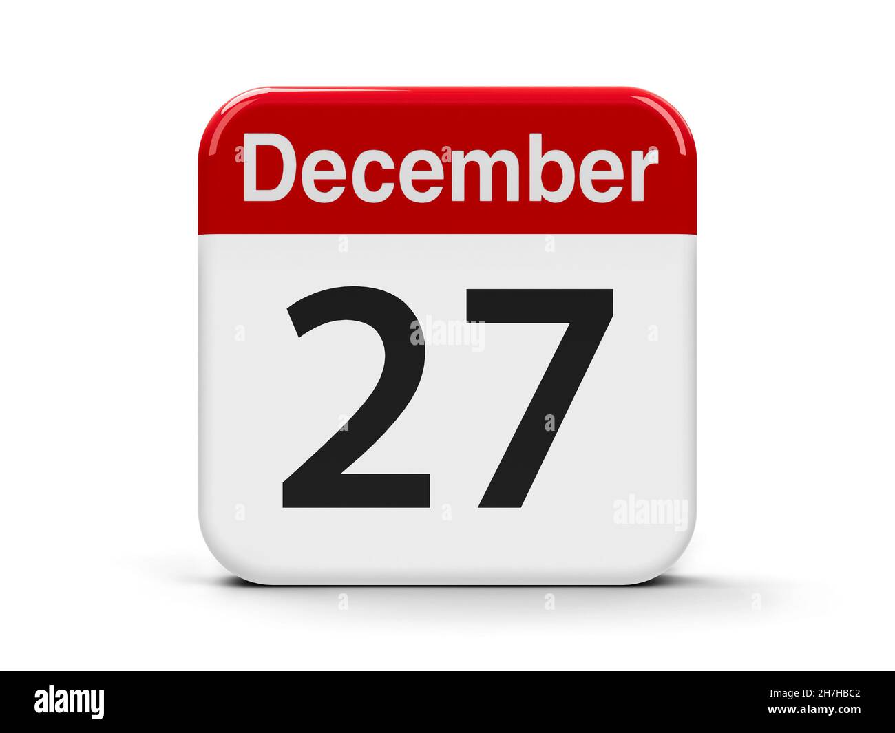 27 december icon hi-res stock photography and images - Alamy