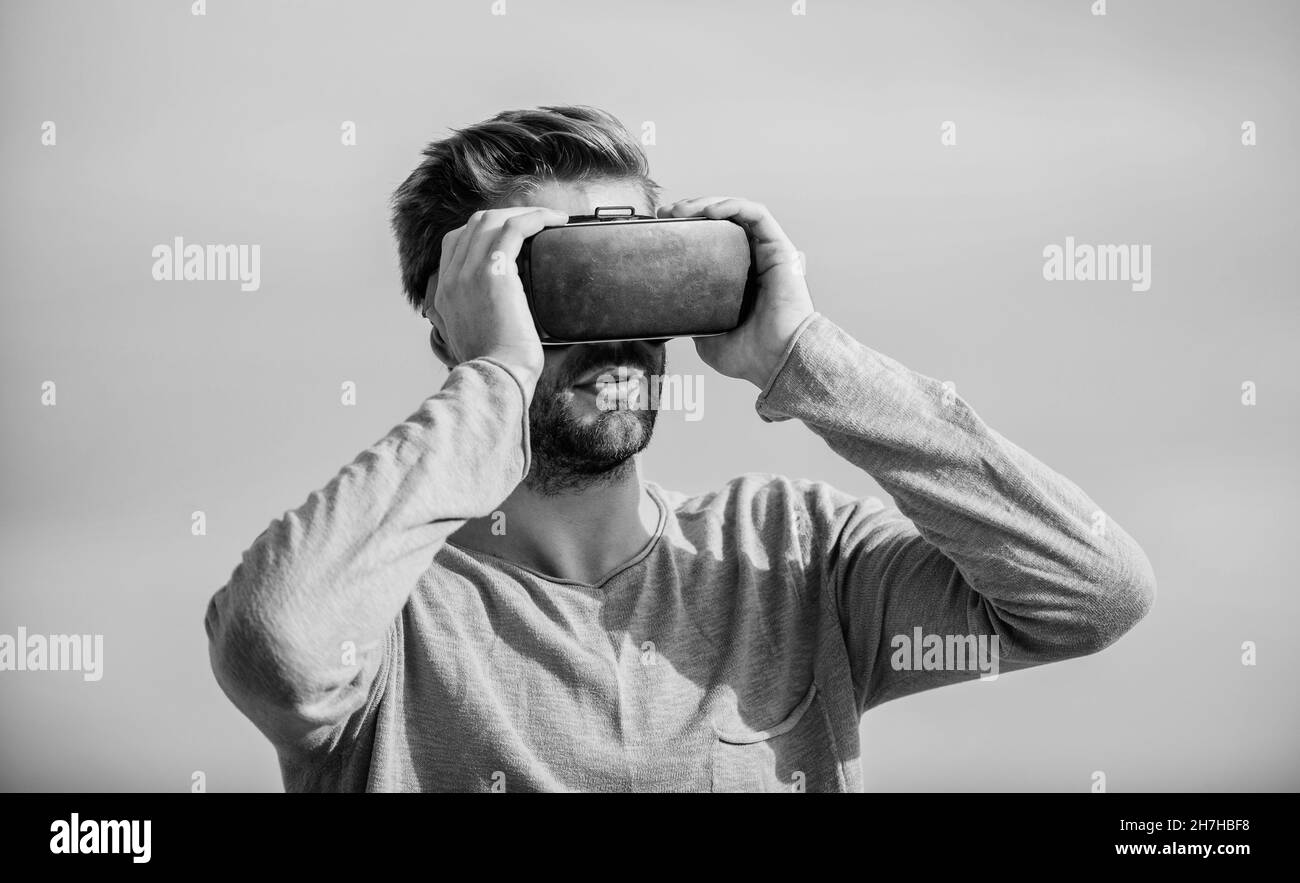 Virtual wireless Black and White Stock Photos & Images - Alamy