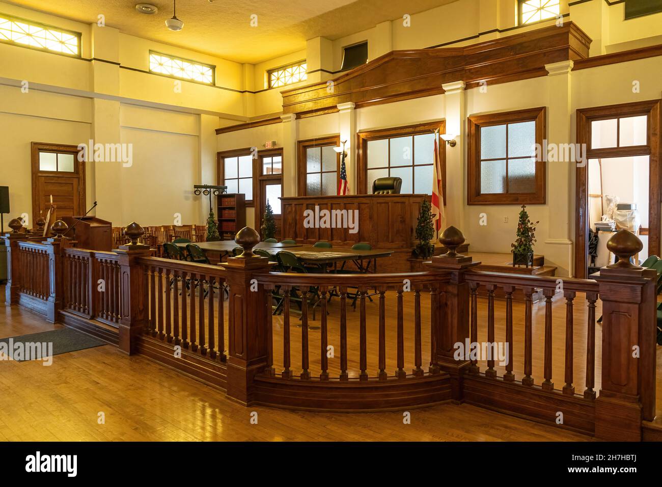 Grand Historic Courthouse Inside