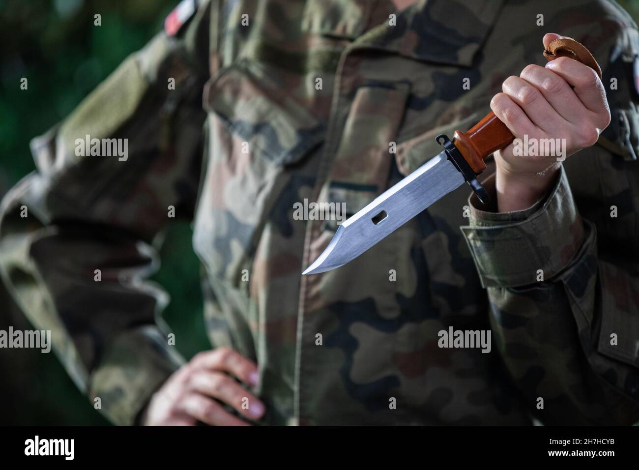 Holds bayonet hi-res stock photography and images - Alamy
