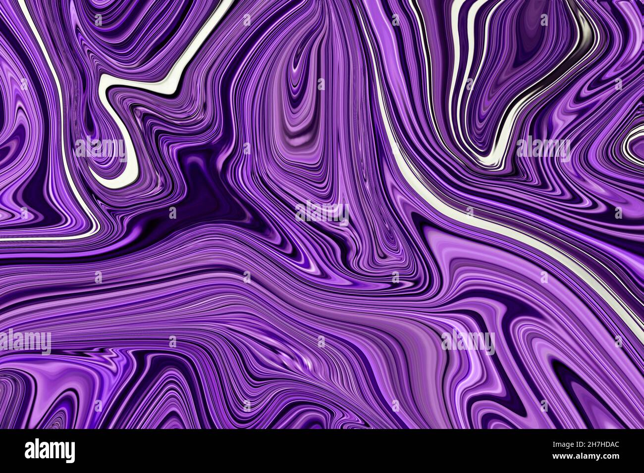 Fluid art. Marble ink colorful. Purple marble pattern texture abstract ...