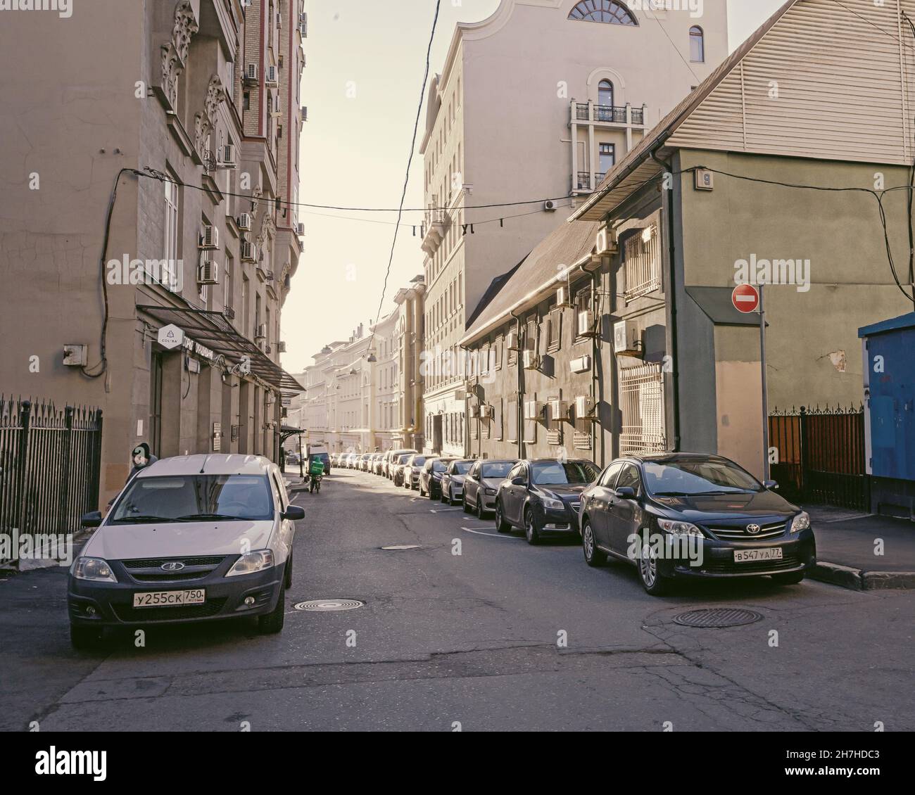 Tverskaya street scene moscow russia hi-res stock photography and ...
