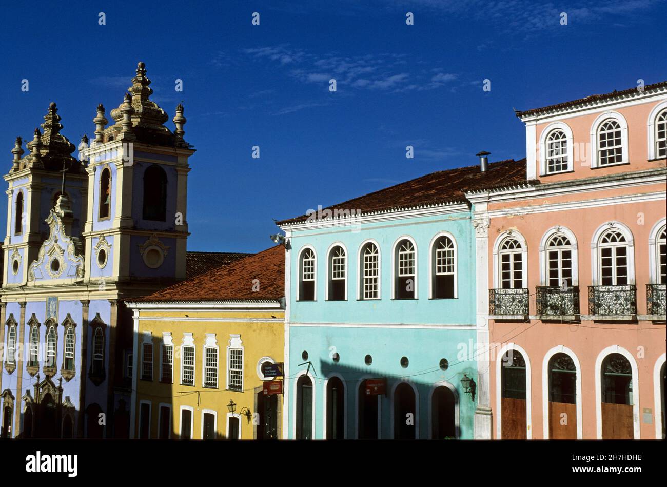 BRAZIL, BAHIA STATE, SALVADOR DE BAHIA, HISTORIC DISTRICT OF PELOURINHO, WORLD HERITAGE OF ...