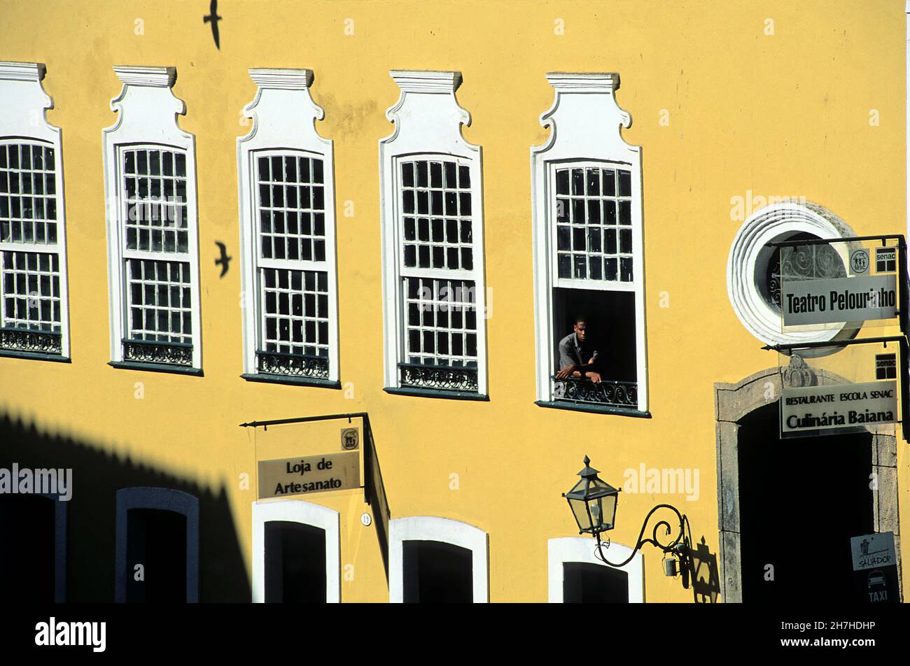 BRAZIL, BAHIA STATE, SALVADOR DE BAHIA, HISTORIC DISTRICT OF PELOURINHO, WORLD HERITAGE OF ...