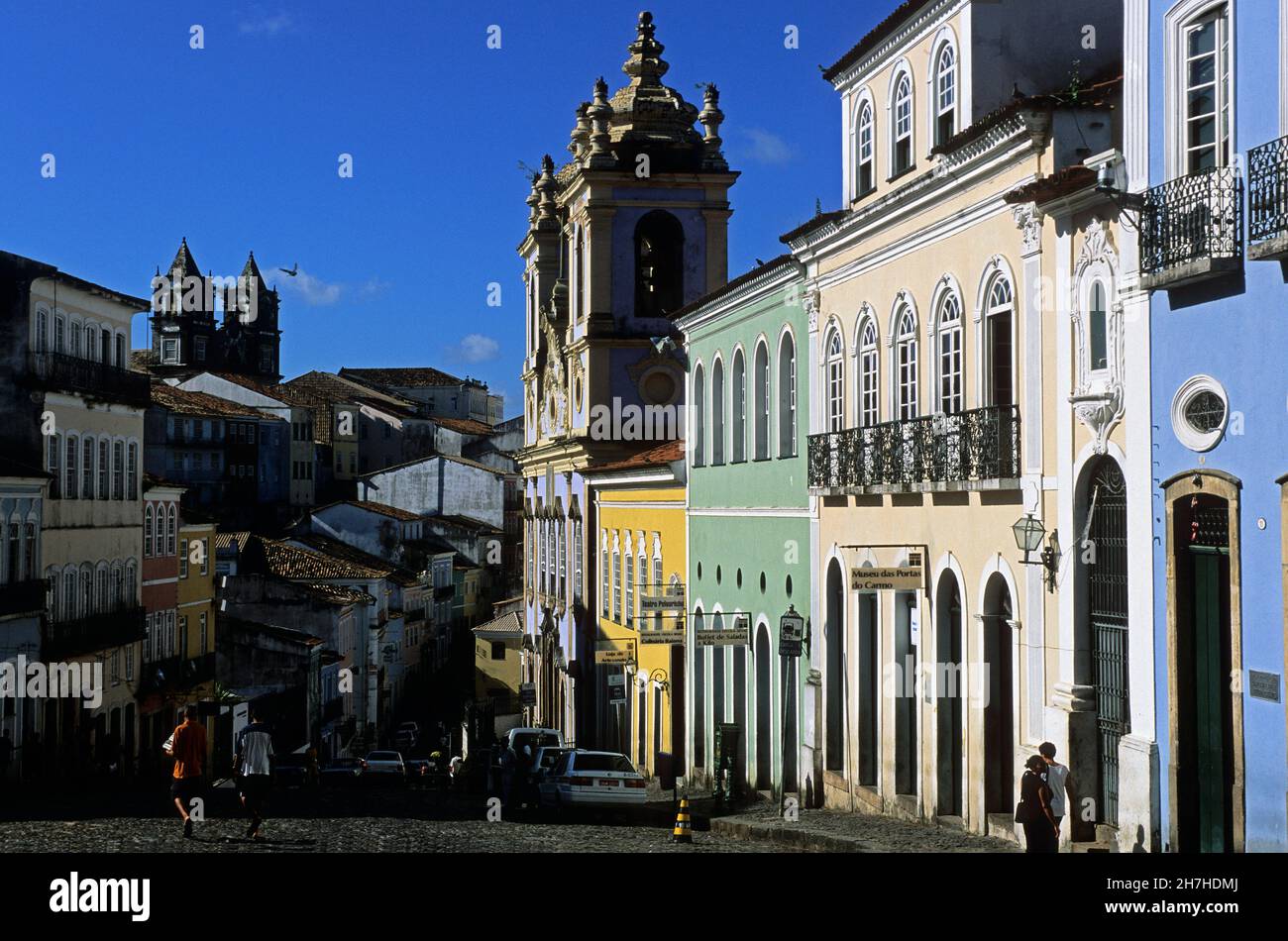 BRAZIL, BAHIA STATE, SALVADOR DE BAHIA, HISTORIC DISTRICT OF PELOURINHO, WORLD HERITAGE OF ...