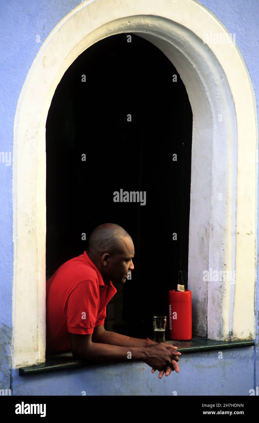 BRAZIL, BAHIA STATE, SALVADOR DE BAHIA, HISTORIC DISTRICT OF PELOURINHO ...