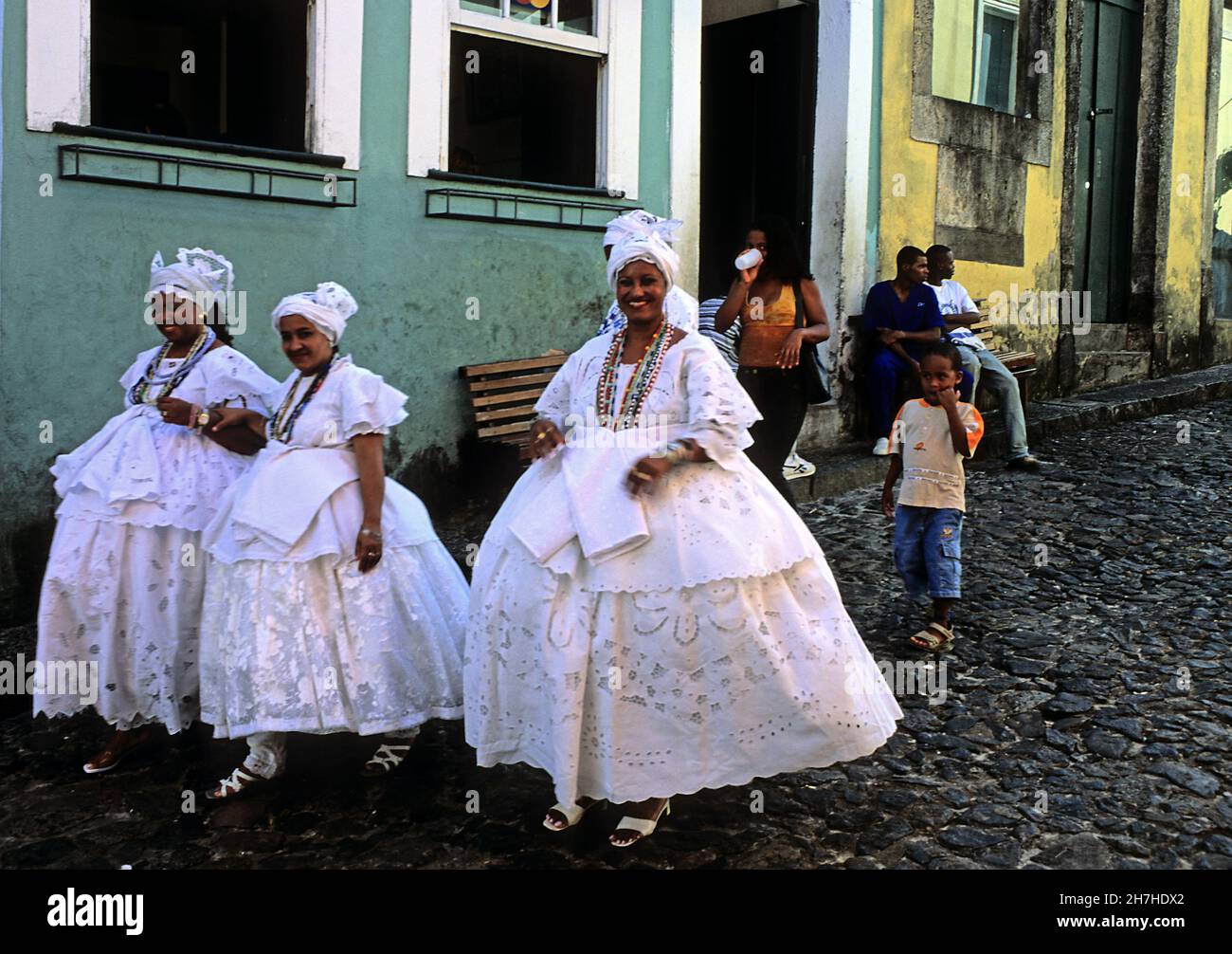 BRAZIL, BAHIA STATE, SALVADOR DE BAHIA, HISTORIC DISTRICT OF PELOURINHO, WORLD HERITAGE OF ...