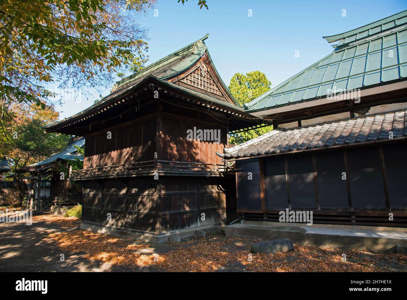 JAPAN, OBUSE, SHINTO SANCTUARY Stock Photo - Alamy